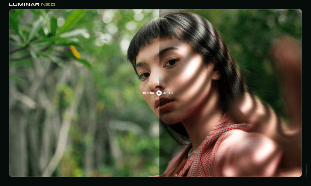 Luminar Neo Studio Light AI Review: Portrait Enhancer.