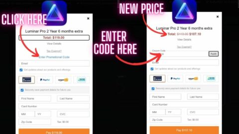 My Exclusive Luminar Neo Discount Code : Save Up To 80%