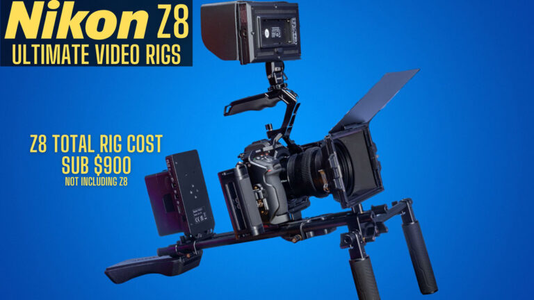 Nikon Z8 Video Rig : Step By Step Build Of 3 Different Rigs.